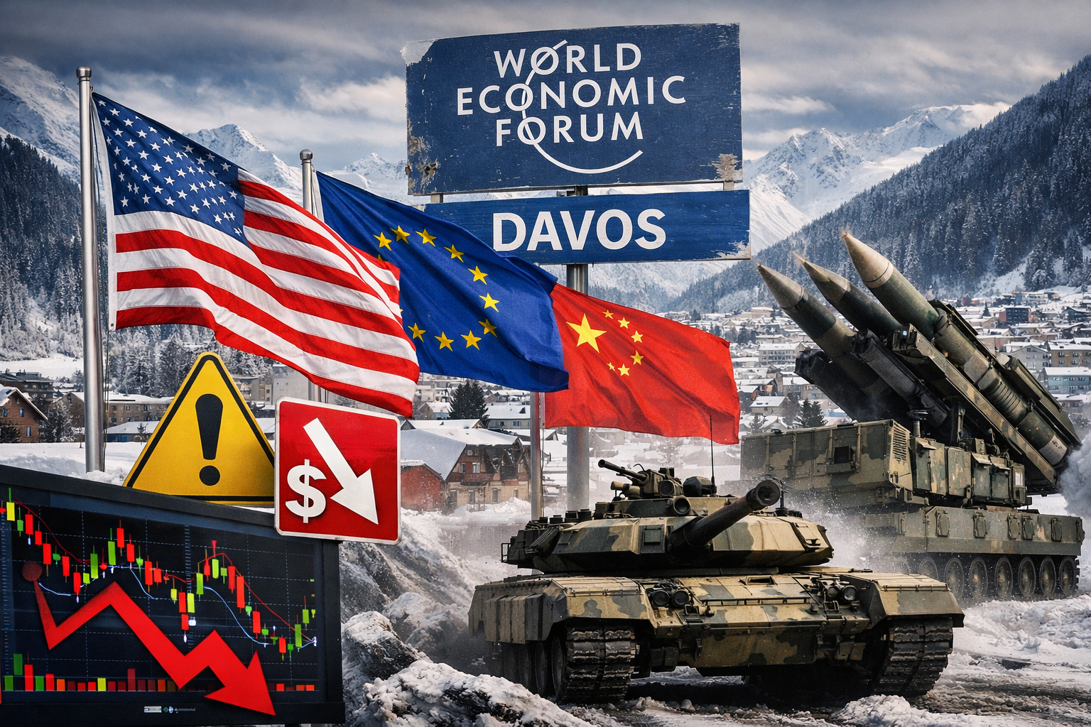 Davos Signals Strain in Global Alliances as U.S. Policy Volatility ...
